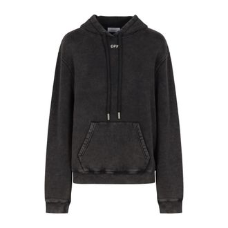 Off-white Arrow Confetti Pkt Reg Hoodie - - Sweatshirts & Hoodies - Damen - Schwarzk - XS