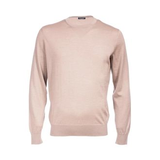 Ermenegildo Zegna Cashseta Rundhals - - Knitwear - Herren - Beige - XL
