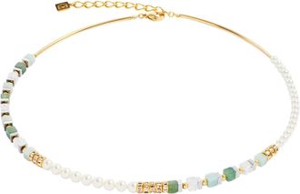 Coeur de Lion Halskette - Precious Fusion Offset Halskette - Gr. unisize - in Grün - für Damen