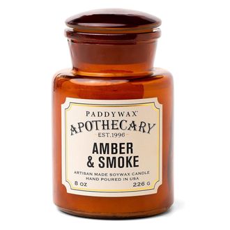 Paddywax Apothecary Collection, Jar Kerze, Meersalz/Salbei, 237 ml, bernsteinfarben, 227 g