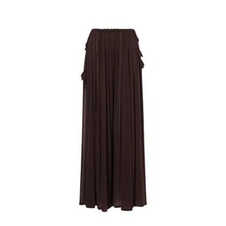 Philosophy di Lorenzo Serafini Femme, Pantalons, Brun, Taille: 36 FR Pantalon-jupe en tulle stretch