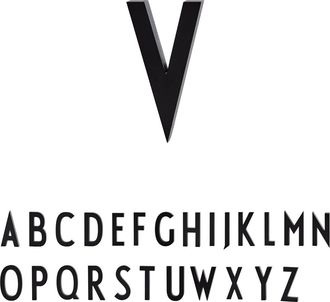 DESIGN LETTERS Hausbuchstaben/Hausnummer Edelstahl Schwarz | 5cm/10cm | Türnummer | Straßennummer | Türschild Personalisiert | Befestigungsschrauben & Klebeband sind