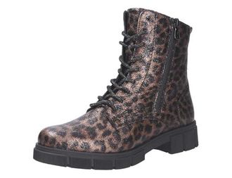 Remonte Femme D2s72 Bottes &agrave; Lacets, m&eacute;tal, 39 EU