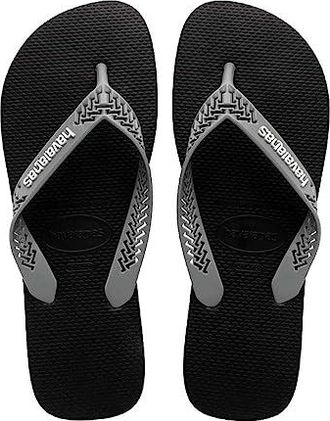 Havaianas Power Light Solid, Tongues, Black/Steel Grey