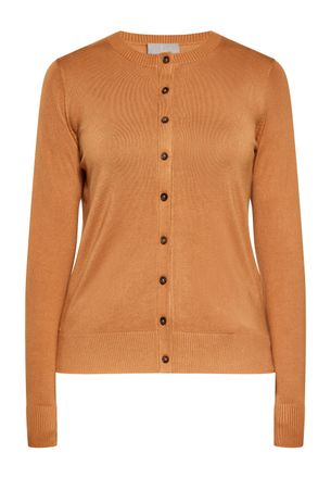 Risa Strickjacke Damen Kamel