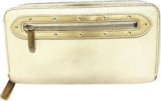 Louis Vuitton Portefeuille Zippy Cuir Long Portefeuille doccasion - Femme - Pre-owned - Beige - Taille: ONE Size