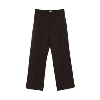 Off-white Femme, Pantalons, Brun, Taille: 38 FR Pantalon large