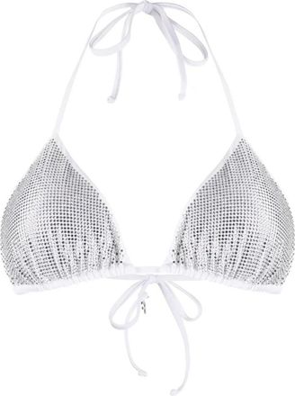 Fisico Femme, Maillots de bain, Gris, Taille: 40 FR Mr36Mw Triangle Bikini Top