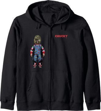 Chucky Full Body Damaged Doll Kapuzenjacke