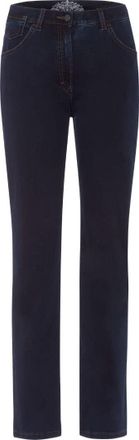 Raphaela by Brax Damen Weites Bein Straight Jeans Corry Fame (Comfort Plus) 10-6220, Gr. W29/L30 (Herstellergr&ouml;&szlig;e: 38K), Blau (Dark Blue 22)