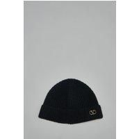 Valentino VLogo Signature Knitted Beanie