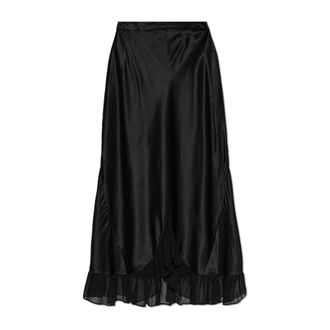 AllSaints Jupe midi Irma - Femme - Jupes - Noir - Taille: 40 FR