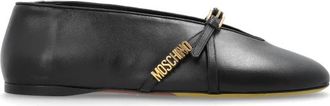Moschino Femme, Chaussures, Noir, Taille: 39 EU Ballerines en satin
