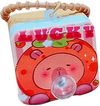 Generic pendentif de sac, porte-cl&eacute;s de voiture Capybara - Pendentif anti-stress pour homme et femme - D&eacute;coration de sac &agrave; dos, N&deg;2, Refer to description