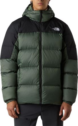The North Face Herren Diablo Down 2.0 Hoodie Jacke, Bark Mist Black Heather, L