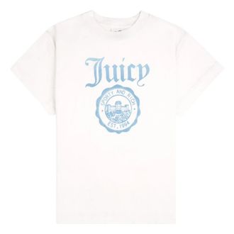 Juicy Couture Emblem Essentials T-Shirt - - Tops - Damen - Wei&szlig; - XS