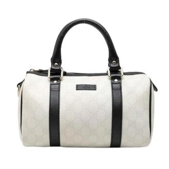 Gucci Sac Boston Pre-owned - Femme - Pre-owned - Blanc - Taille: ONE Size
