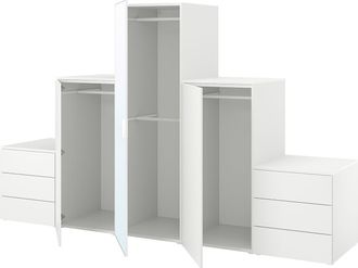 IKEA PLATSA Kleiderschrank m 3 Türen+6Schubl