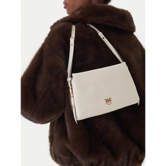 Pinko Handtasche PINKO Triplet Mini AI 25-26 PLTT 105883 A0QO &Eacute;cru