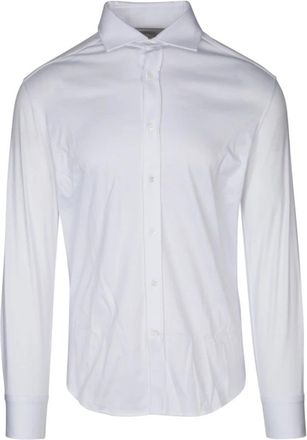Brunello Cucinelli Homme, Chemises, Blanc, Taille: XL Chemises &eacute;l&eacute;gantes pour hommes