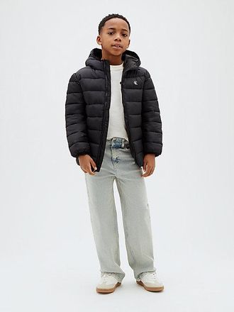 Calvin Klein Leichte Steppjacke - Pvh Black - Jungen - 10