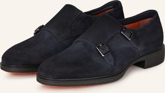 Santoni Double-Monks Easy blau
