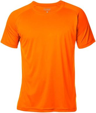 Clique Herren T-Shirt, Laufshirt, hohe Sichtbarkeit, neonfarben, CQ029338, Orange (170), XXL