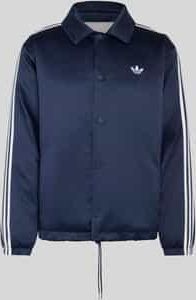 adidas Originals Relaxed Fit Sweatjacke mit Logo-Stitching