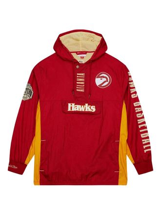 Mitchell & Ness Atlanta Hawks Team OG 2.0 Hoodie - Rot