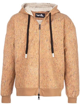 Haculla sweat zippé à capuche - Marron