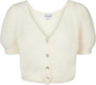 Americandreams Americandreams, Femme, Pulls, Blanc, Taille: 40 FR Harper Cardigan
