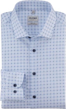 Olymp Olymp, Homme, Chemises, Bleu, Taille: S Level Five 24/Seven Shirt