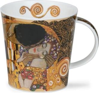 Dunoon Caingorm Belle Epoque Kiss Tasse en porcelaine fine avec détails dorés 22 carats 0,48 l