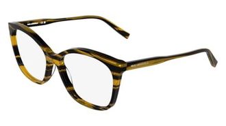 Karl Lagerfeld KL6230 008 Lunettes &agrave; rayures noires pour femme 56/16/140