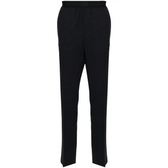 Msgm Logo-Bund Taillierte Hose - - Trousers - Herren - Blau - XL