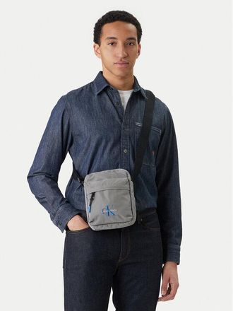 Calvin Klein Umh&auml;ngetasche Bold Reporter LV04D3421G Grau