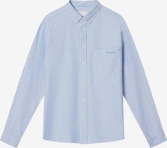 Isabel Marant Chemise Jasolo - Homme - Bleu - Taille XXL - Isabel Marant