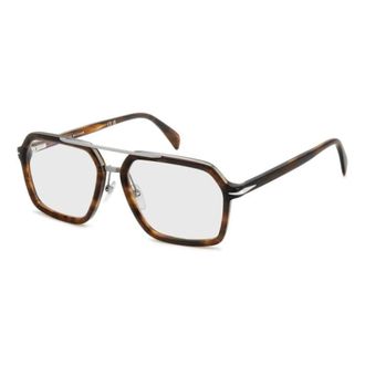 Eyewear by David Beckham unisex, Accessoires, Brun, Taille: 56 MM DB 7128 Optical Frame