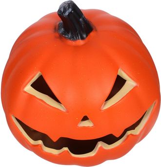 PartyKindom Halloween Deko K&uuml;rbis Laterne Hohles Design Vintage Handgefertigt Gruselige Outdoor Dekoration f&uuml;r Garten Terrasse Party