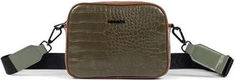 Munich Block Fun Fw25 Crossbody Camera C/Terra, Sacs à Dos Femme, Vert