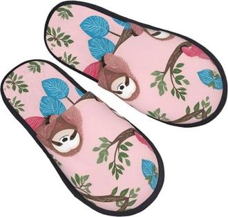 Generic Pantoufles Moelleuses B&eacute;b&eacute; Paresseux Coquin Chaussures Respirantes L&eacute;g&egrave;res Chaussons Pour Homme Chambre Ext&eacute;rieur M