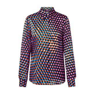 Dries Van Noten Femme, Blouses et Chemises, Noir, Taille: 38 FR Chemise Cloudy 3094