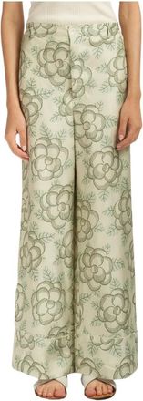 Marni Femme, Pantalons, Multicolore, Taille: 36 FR Printed Piping Pantalons