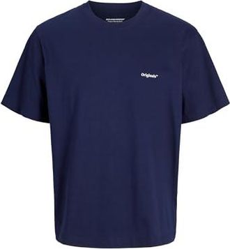 Jack & Jones Tee SS Crew Neck Jorparos Easter Sketch T-Shirt &agrave; col Rond, Ocean Cavern, S Hommes