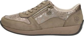 Rieker Femme, Chaussures, Beige, Taille: 37 EU Baskets Laag