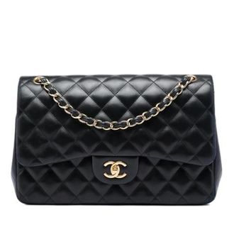 Chanel Pre-owned Classic Double Flap Shoulder Bag - - Pre-owned - Damen - Schwarzk - ONE SIZE
