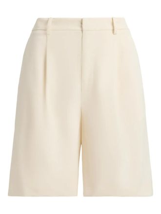 Ralph Lauren Collection Minetta Shorts mit Falten - Nude