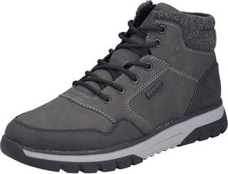 Rieker Homme B9340 Bottes à Lacets, Gris, 47 EU