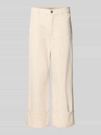 Max Mara Relaxed Fit Wide Leg Jeans aus reiner Baumwolle Modell GESTO