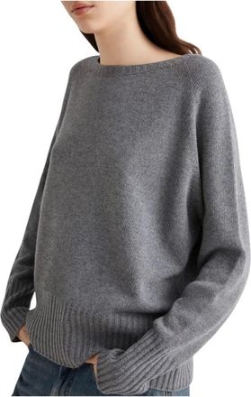 Marella Femme, Pulls, Gris, Taille: 42 FR Pulls &agrave; col rond